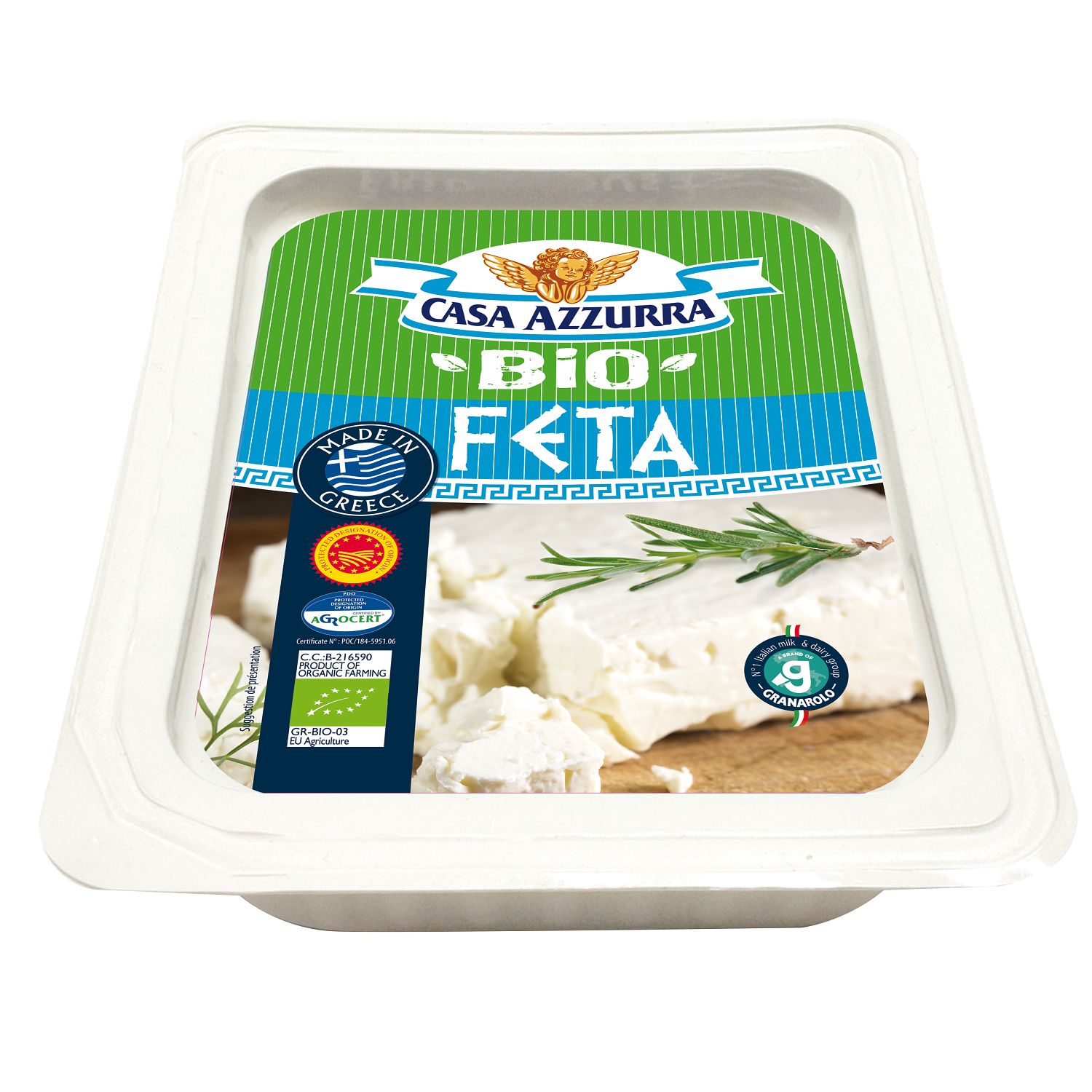 Feta AOP BIO - 150g - Casa Azzurra